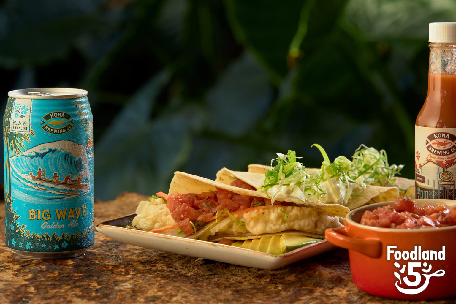 Big Wave Golden Ale Fish Tacos – Foodland Super Market