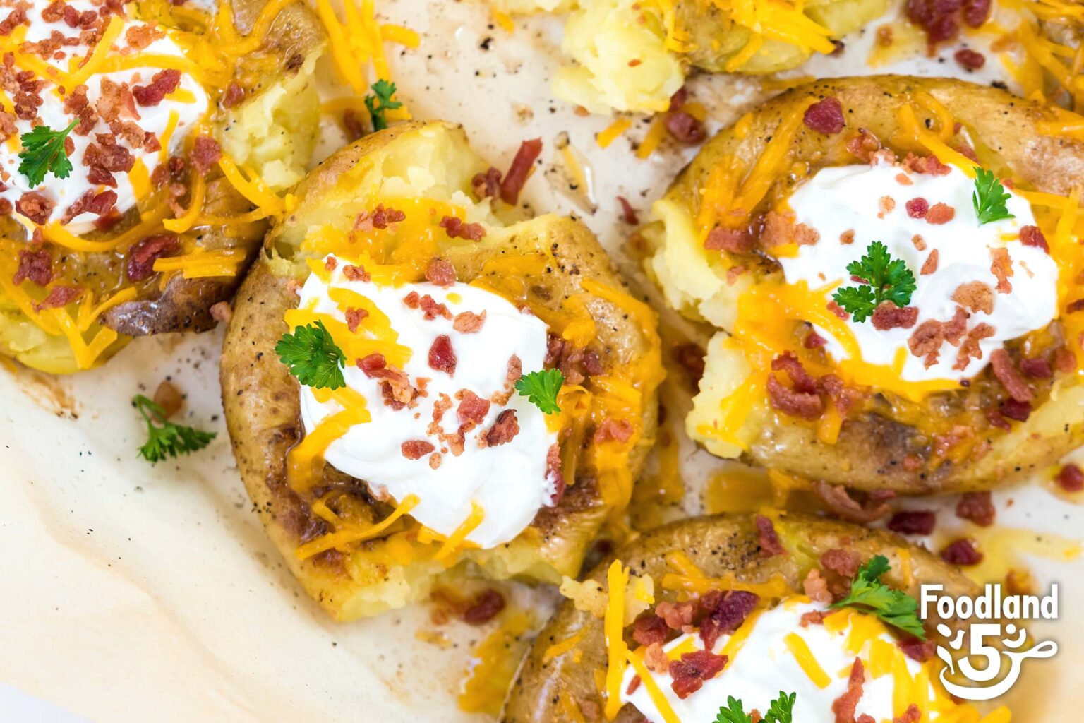Loaded "Smashed" Potatoes – Foodland Super Market