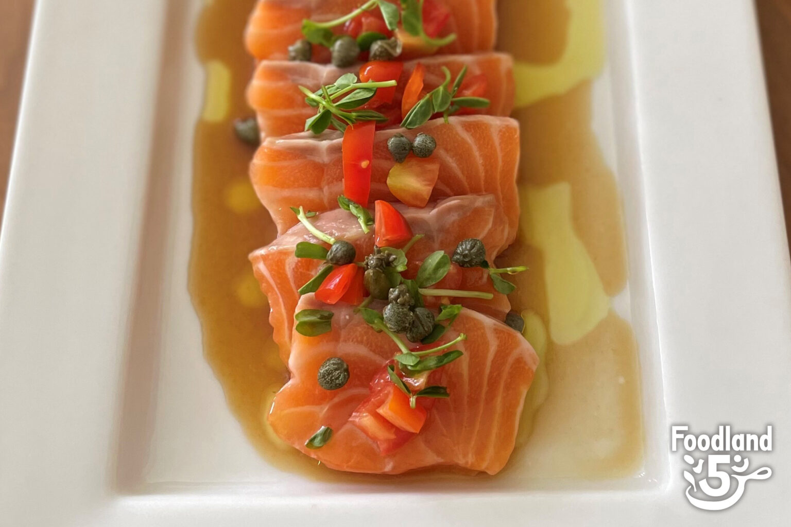 Salmon Carpaccio – Foodland Super Market