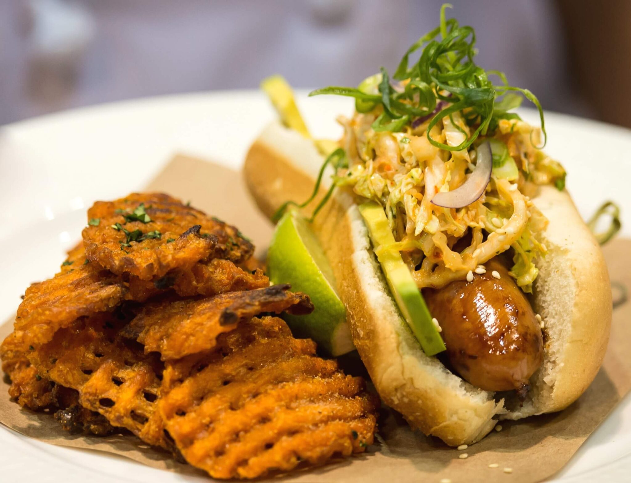 Korean Style Gogi Dogs with Kim Chee Slaw – Foodland Super Market