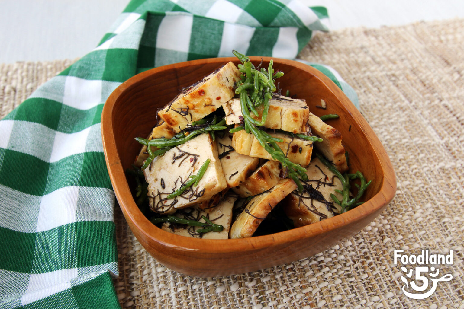 Pan Fried Tofu Poke – Foodland Super Market