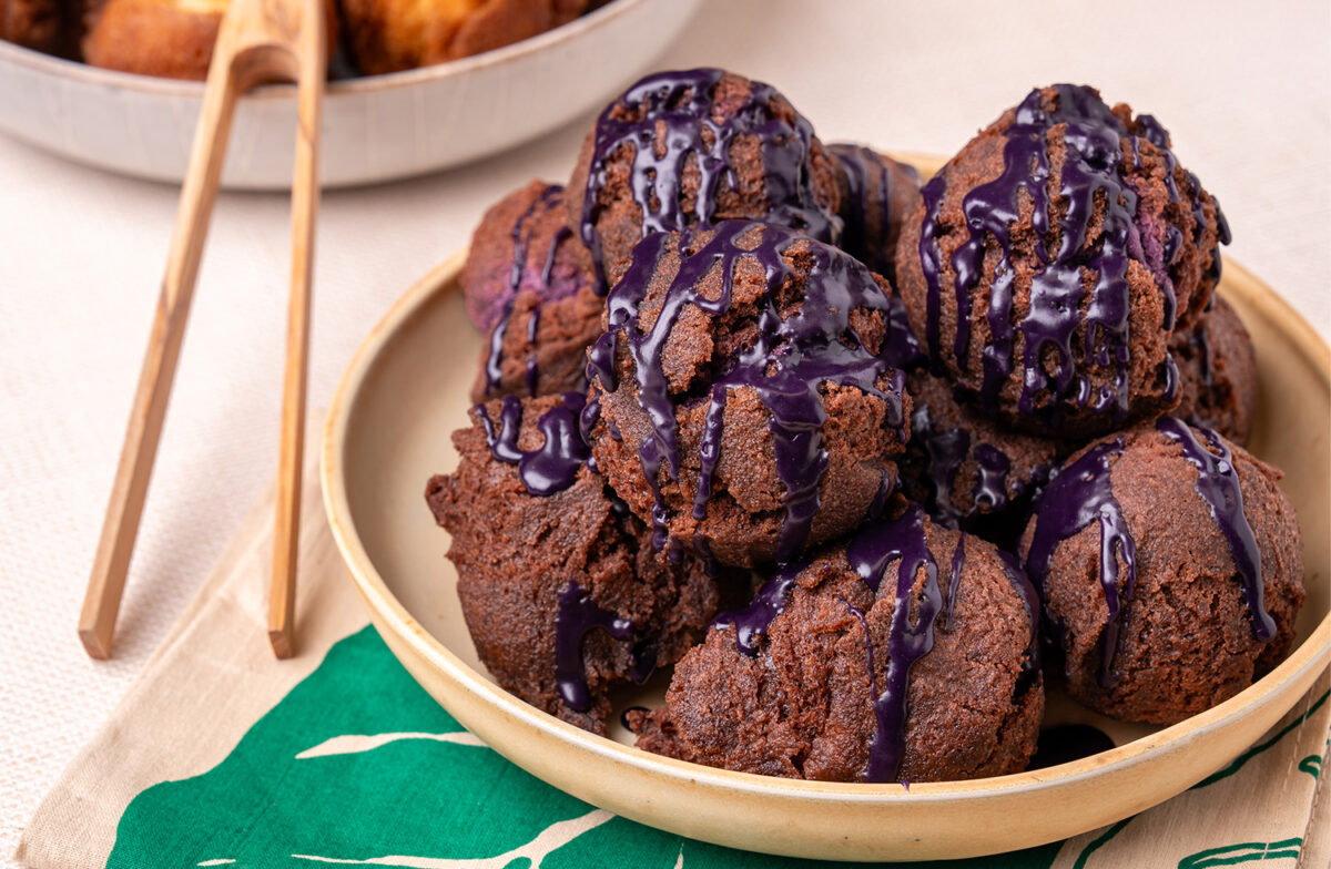 Easy Kine Okinawan Ube Andagi – Foodland Super Market